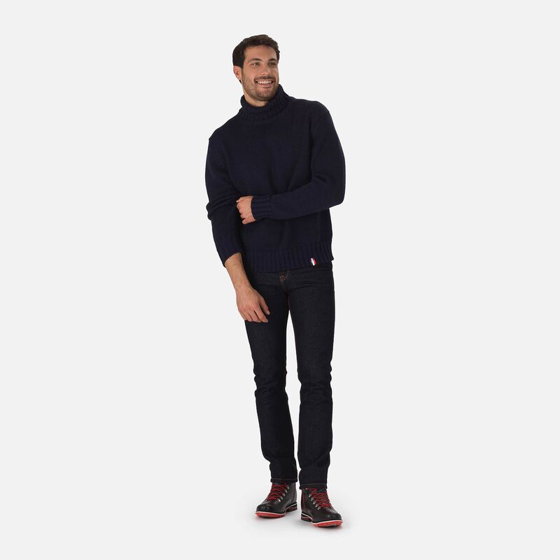 Men's Over Roll-Neck Knit Sweater | storefront catalog us | Rossignol