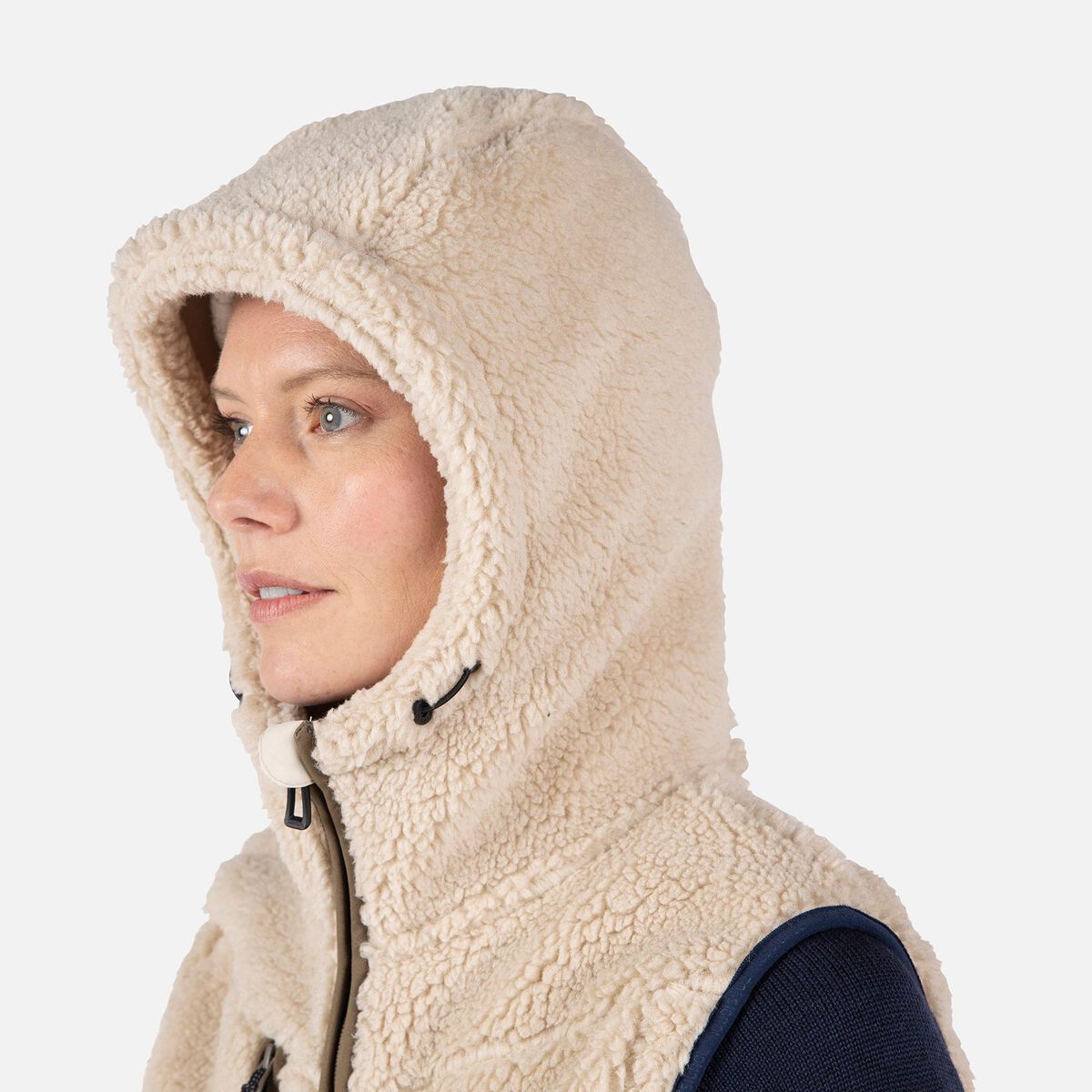 Women's Curly Fleece Vest | Midlayers | Rossignol